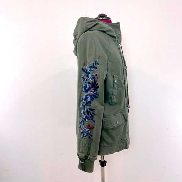Free People | Jackets & Coats | Free Peopleembroidered Military Army ...